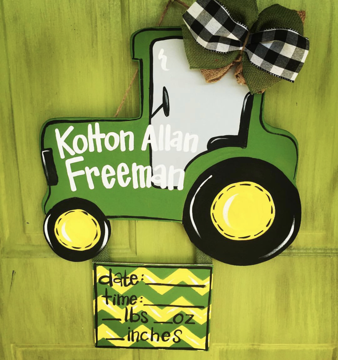 Personalized Painted Wooden Signs for Your Baby Nursery - Southern ...