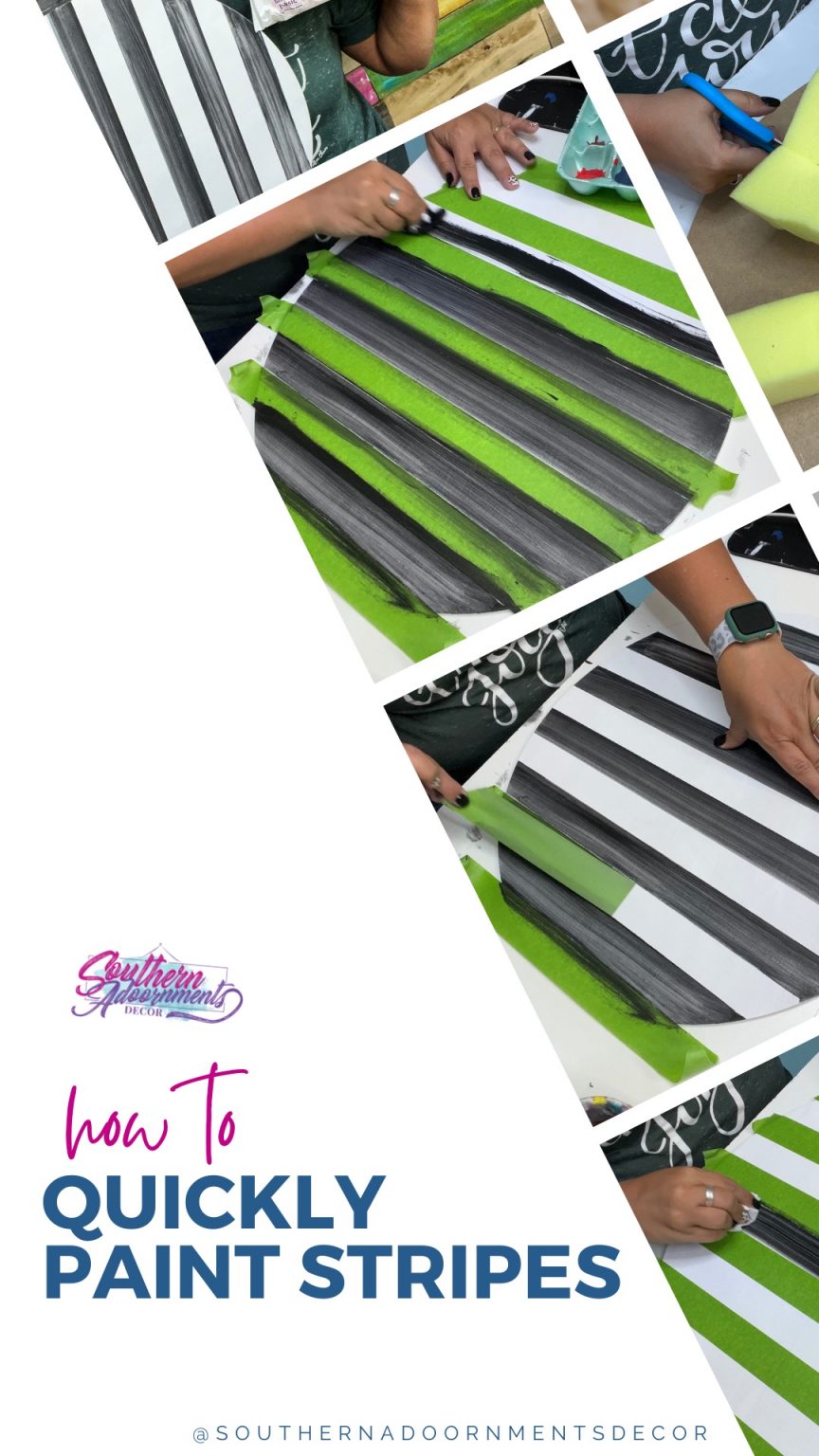 How to Quickly Paint Stripes