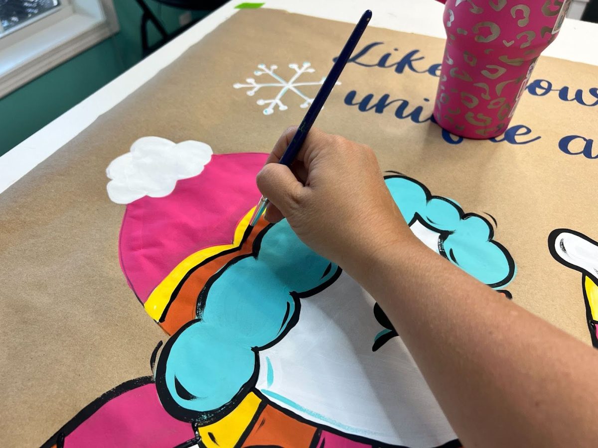 How to Paint a Paper Banner | Southern Adoornments Decor