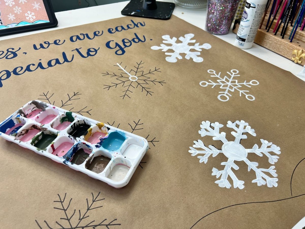 How to Paint a Paper Banner | Southern Adoornments Decor